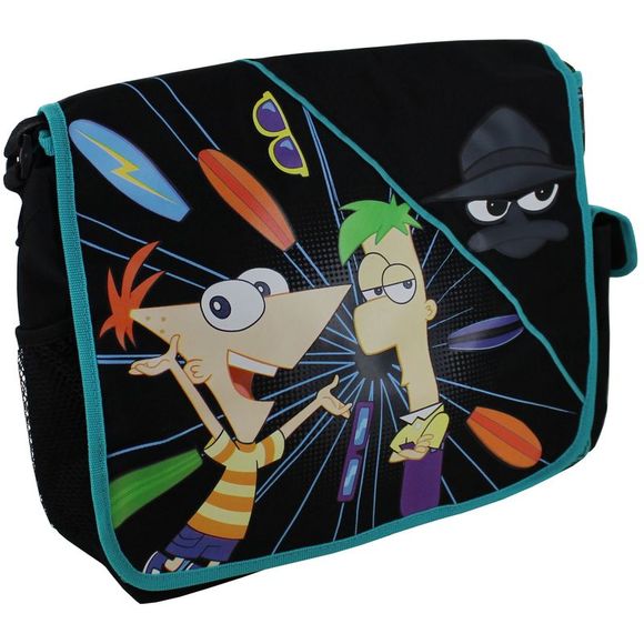 Toys One | Bags | Phineas And Ferb Eyes Messenger Bag | Poshmark